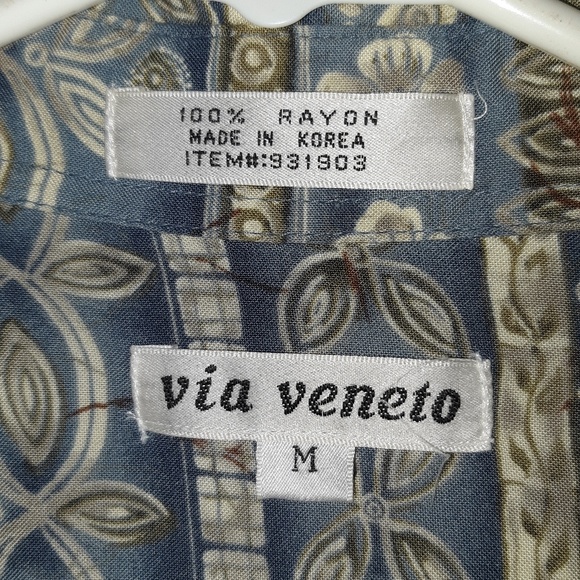 Via Veneto | Shirts | Via Veneto Mens Shirt | Poshmark